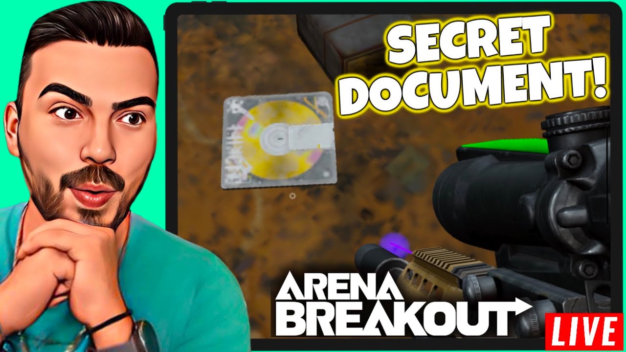 SECRET DOCUMENT SEARCH!! - ARENA BREAKOUT #shorts - YouTube