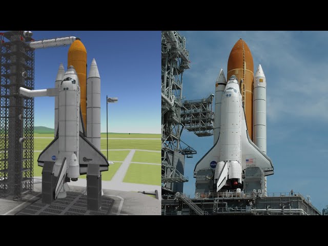 Ksp Space Shuttle Replica