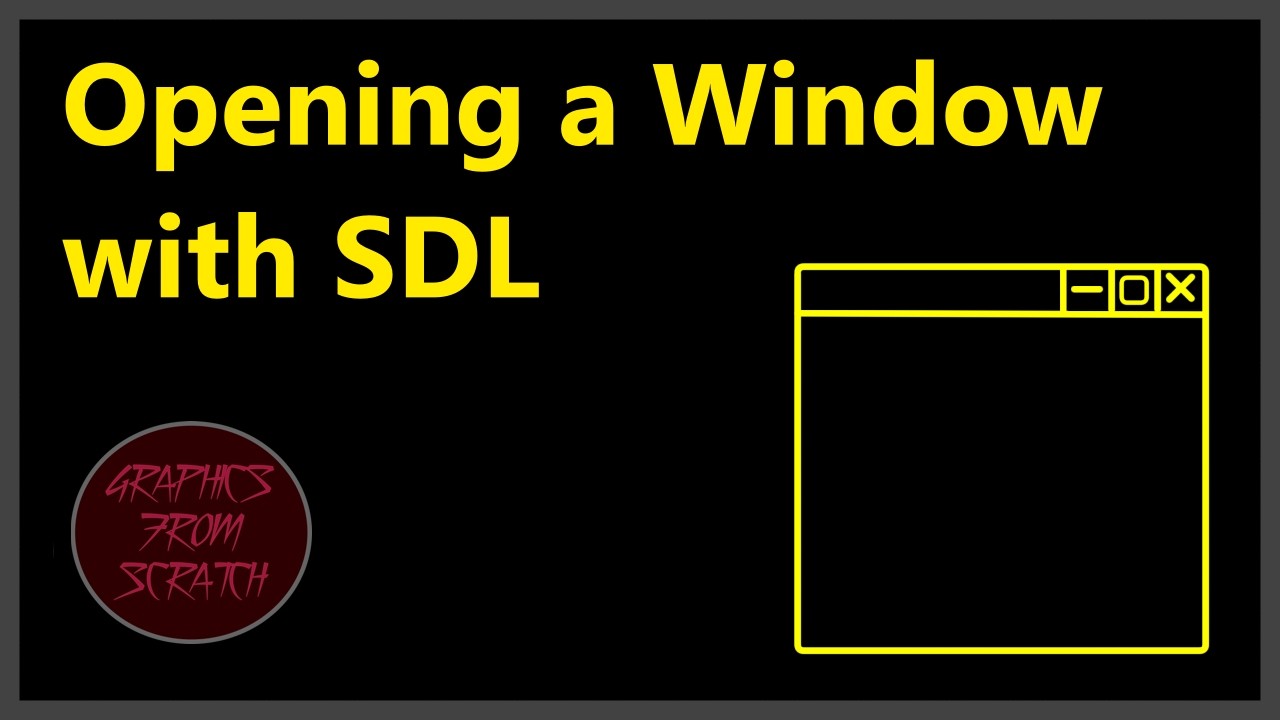 Creating a Window with SDL in Visual Studio | Graphics From Scratch ...