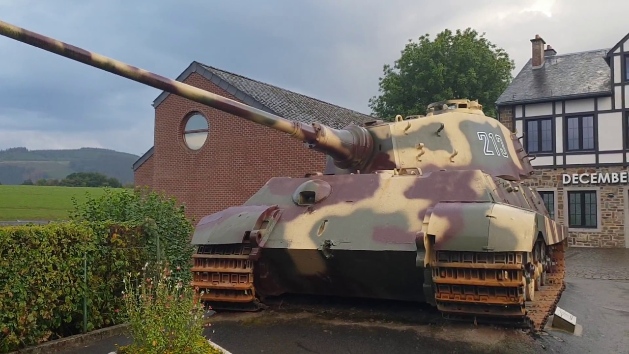 Königstiger 213 La Gleize - YouTube