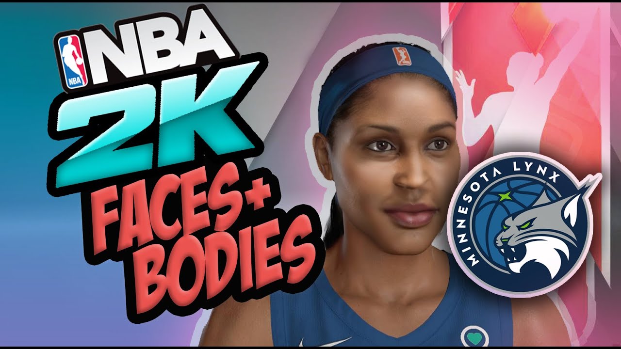 NBA 2K20 WNBA Faces and Bodies Ep.4 Minnesota Lynx - YouTube