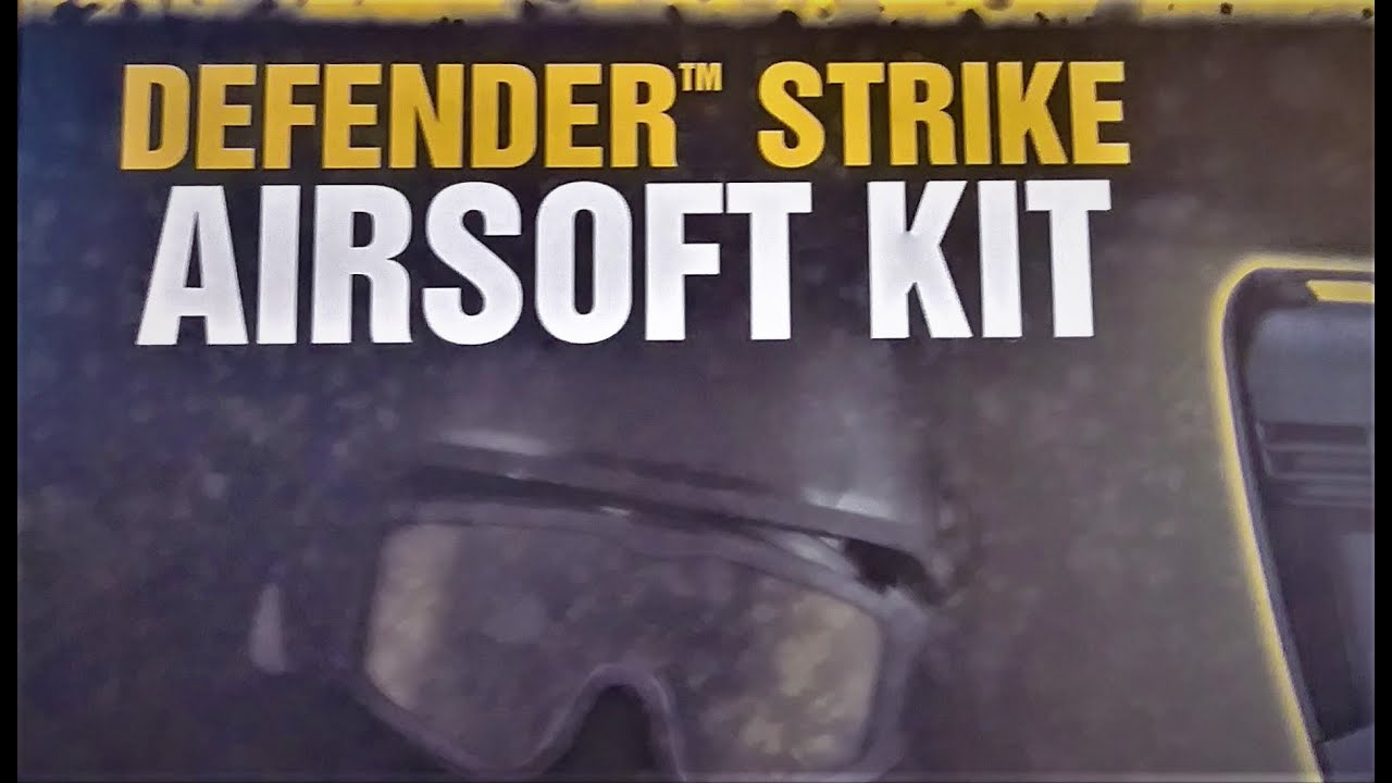 Defender Strike Air Soft Kit Review - YouTube