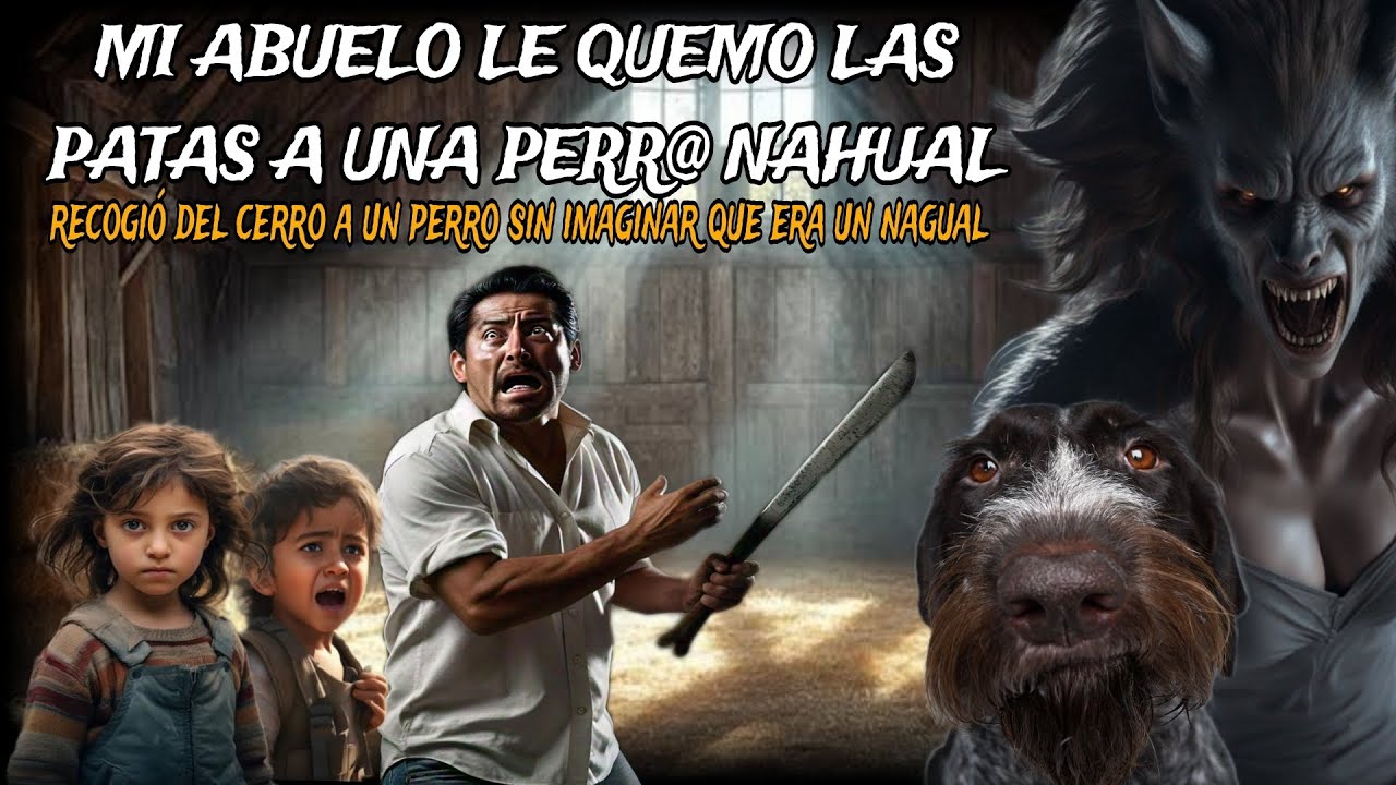 MI ABUELO LE QUEMÓ SUS PATAS A UN NAHUAL / adoptó a un perro del cerro ...