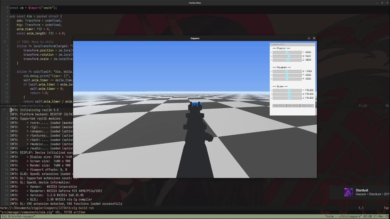 Chill Gamedev Stream with Zig | 2 - YouTube