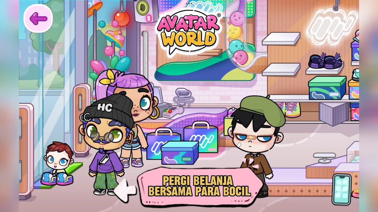 Pergi Belanja Bersama Para Bocil ⁉️ - YouTube