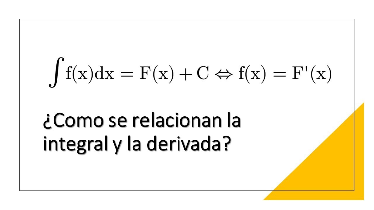 DEMOSTRACION DE UNA ANTIDERIVADA - YouTube
