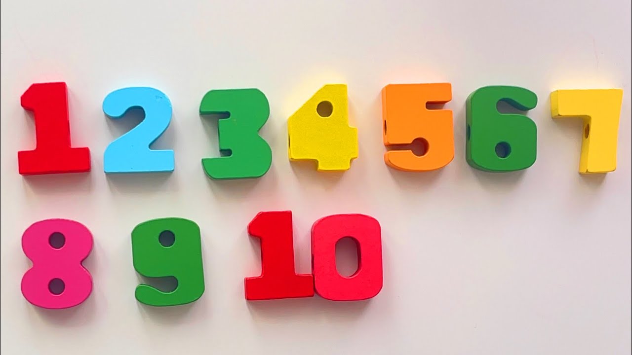 Best Learn Numbers and Counting 1 to 10| Preschool, Todlers Educational ...