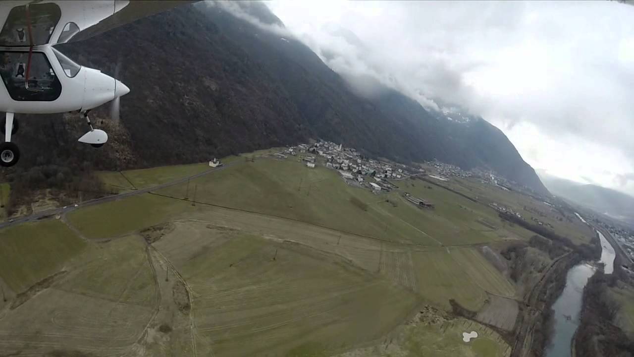 A Flight Over Caiolo (LILO) Airfield Italy - YouTube