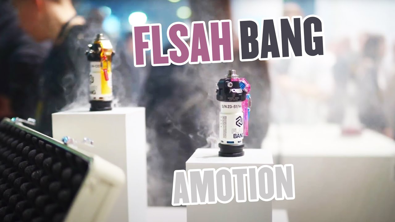 Flash-Bang von Amotion auf der Shishamaesse in Frankfurt | Shisha Nation - YouTube