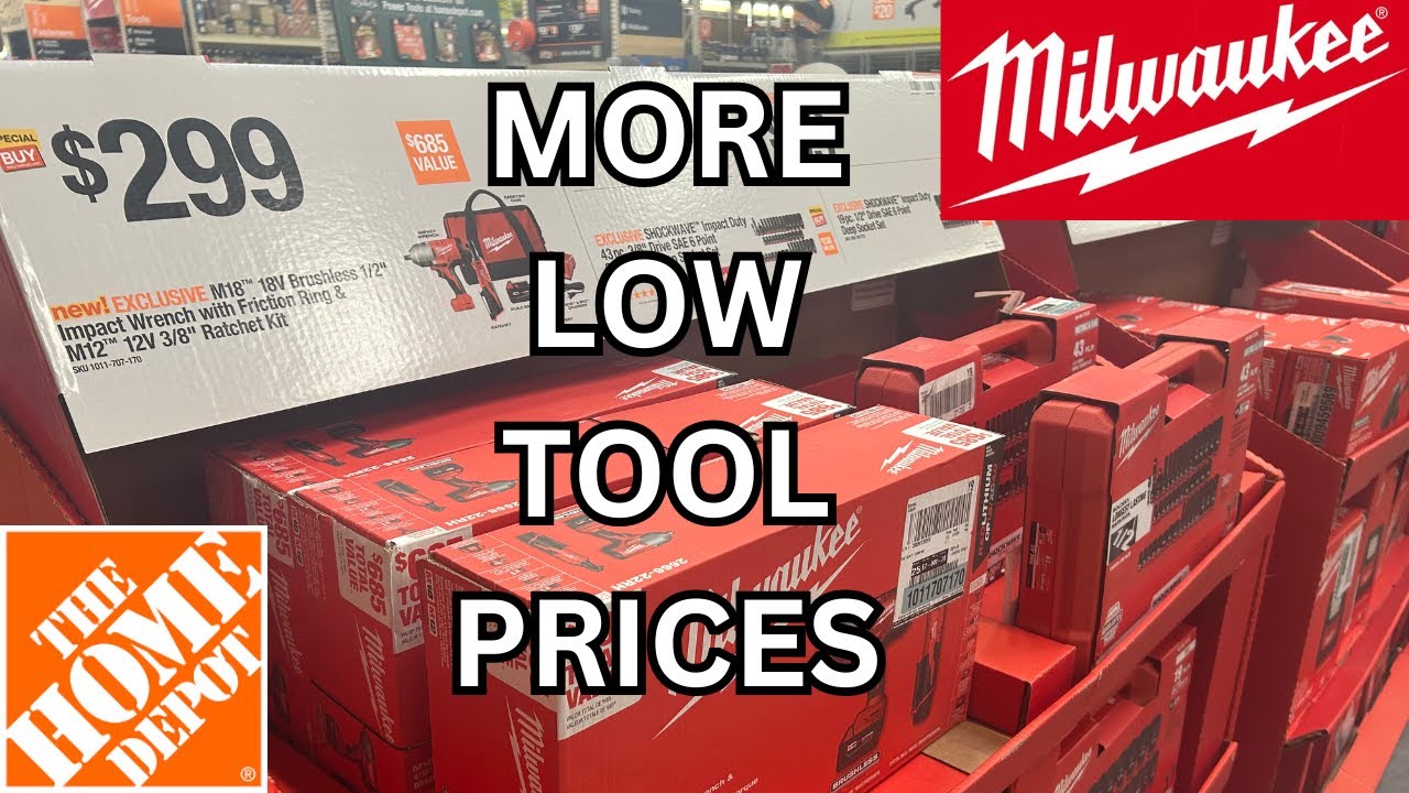Shopping Home Depot Milwaukee Power Tool Sale HD Christmas Deals ...