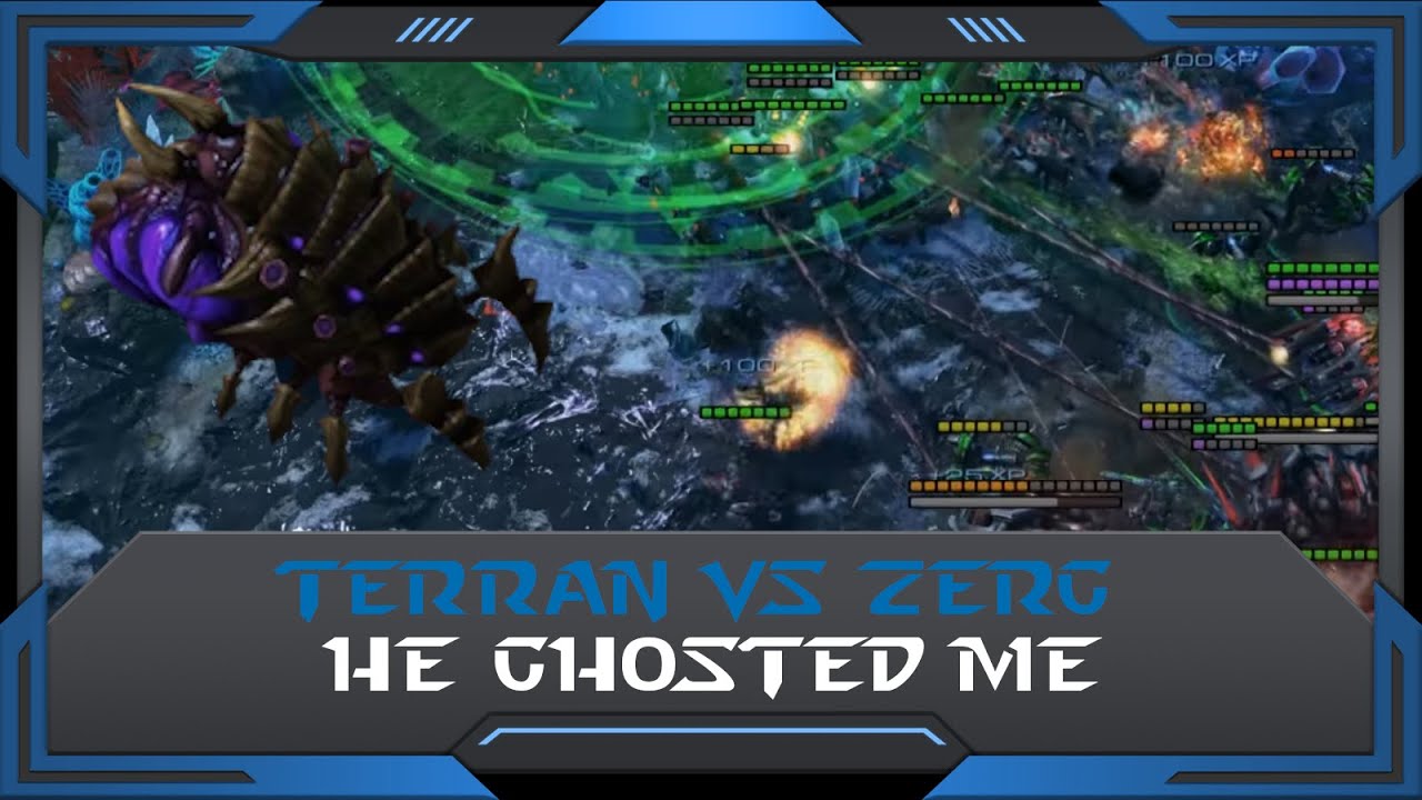 StarCraft 2 (RuFF Highlight): He Ghosted Me - YouTube