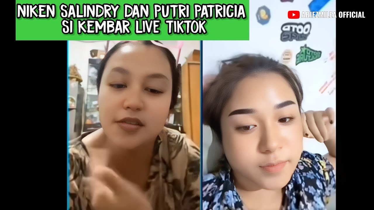 NIKEN SALINDRY DAN PUTRI PATRICIA LIVE BARENG - YouTube