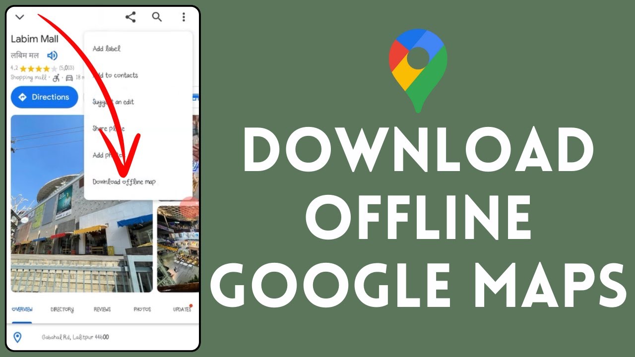 How to Download Offline Google Maps | Install Offline Google Maps - YouTube