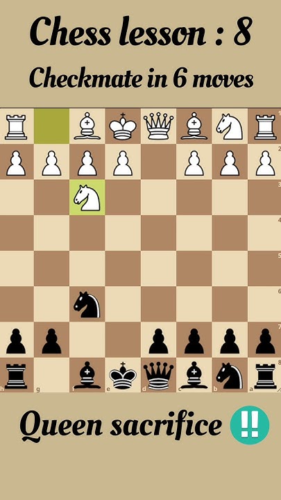 Chess lesson : 8 | Englund gambit : soller gambit | Checkmate in 6 || #chess #chesslearning ...