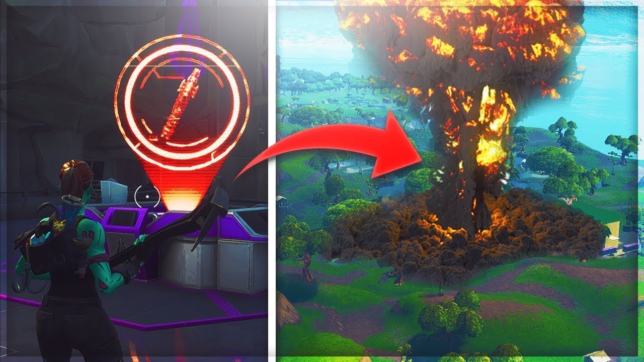 How to make NUKES in fortnite - YouTube