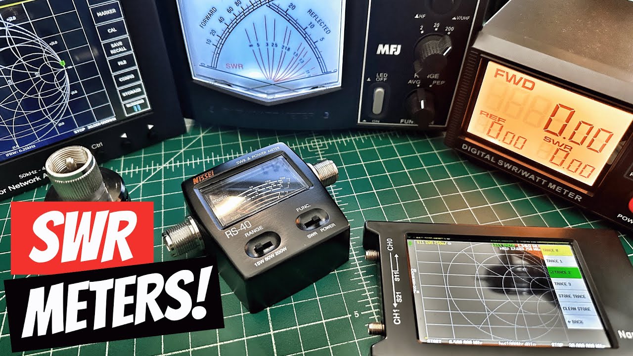 How To Use SWR Meters For Ham Radio Beginners YouTube