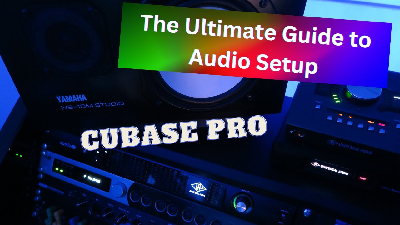 The Ultimate Guide to Audio Setup in Cubase Pro - YouTube
