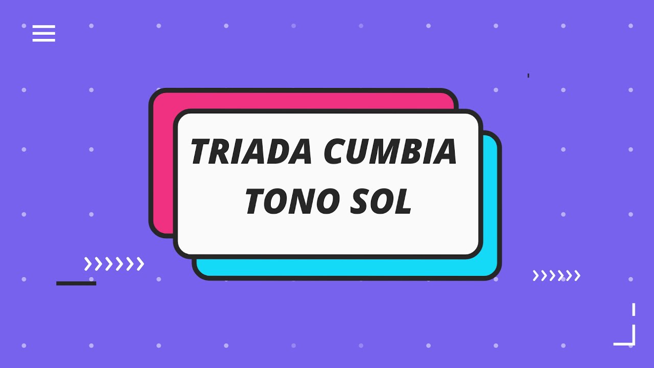 TRIADA DE CUMBIA TONO SOL - BAJO ELECTRICO - YouTube