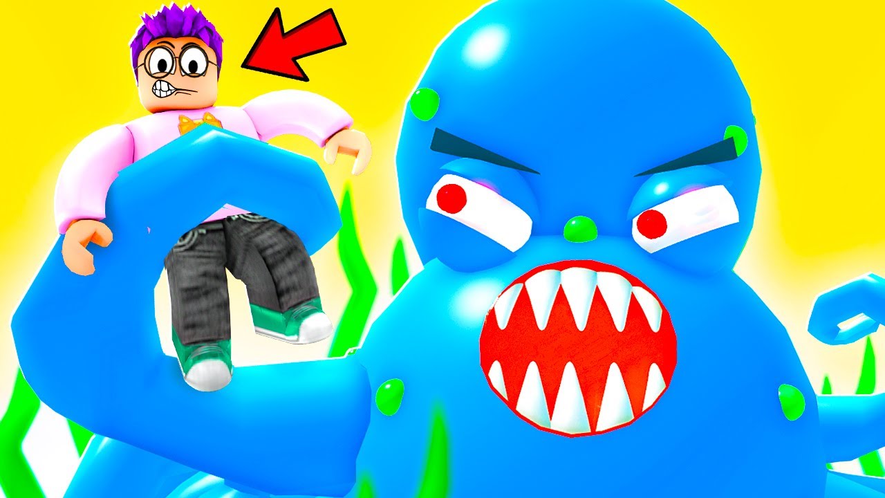 Can We Escape This BROKEN TANK AQUARIUM OBBY In ROBLOX?! (SEA MONSTER ...