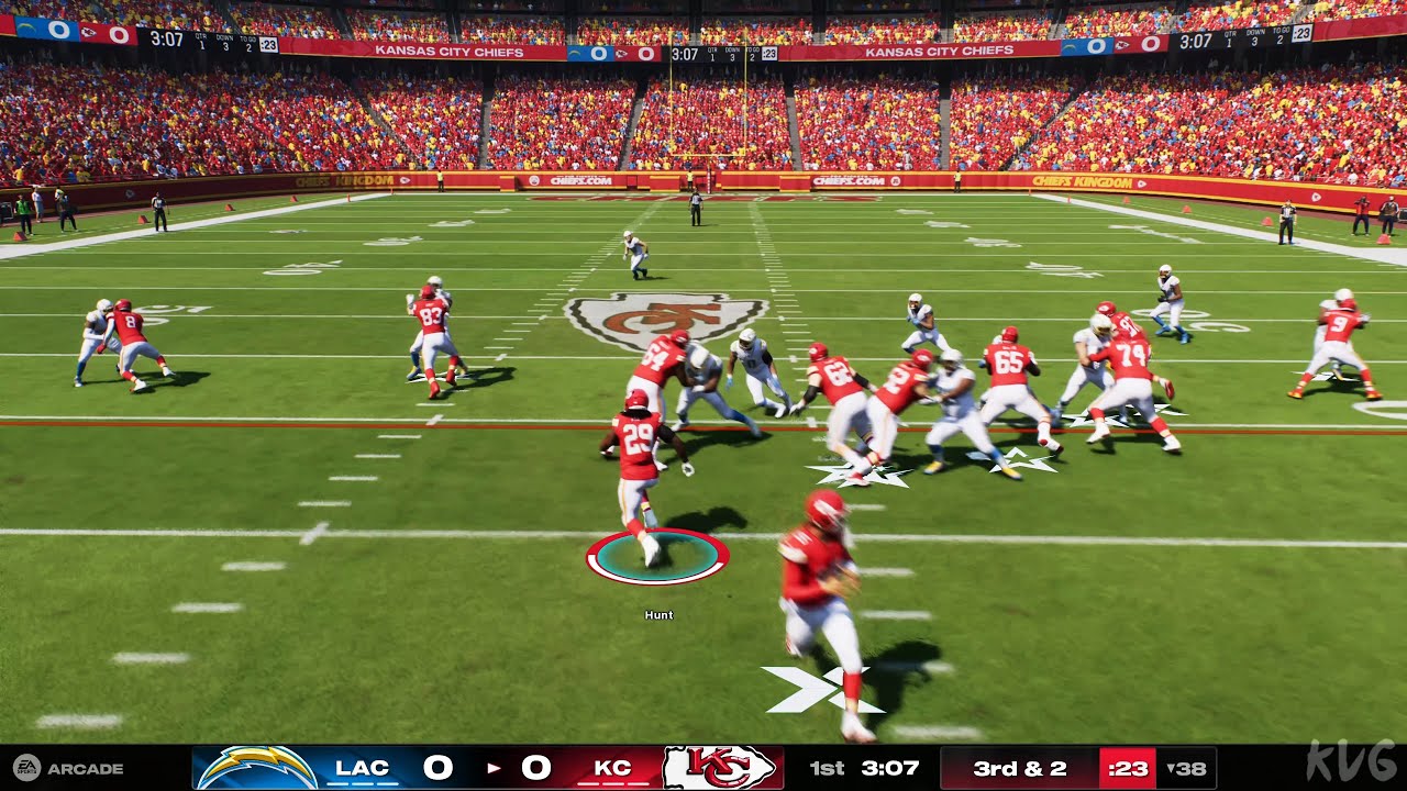 Madden NFL 25 - Los Angeles Chargers vs Kansas City Chiefs - Gameplay ...