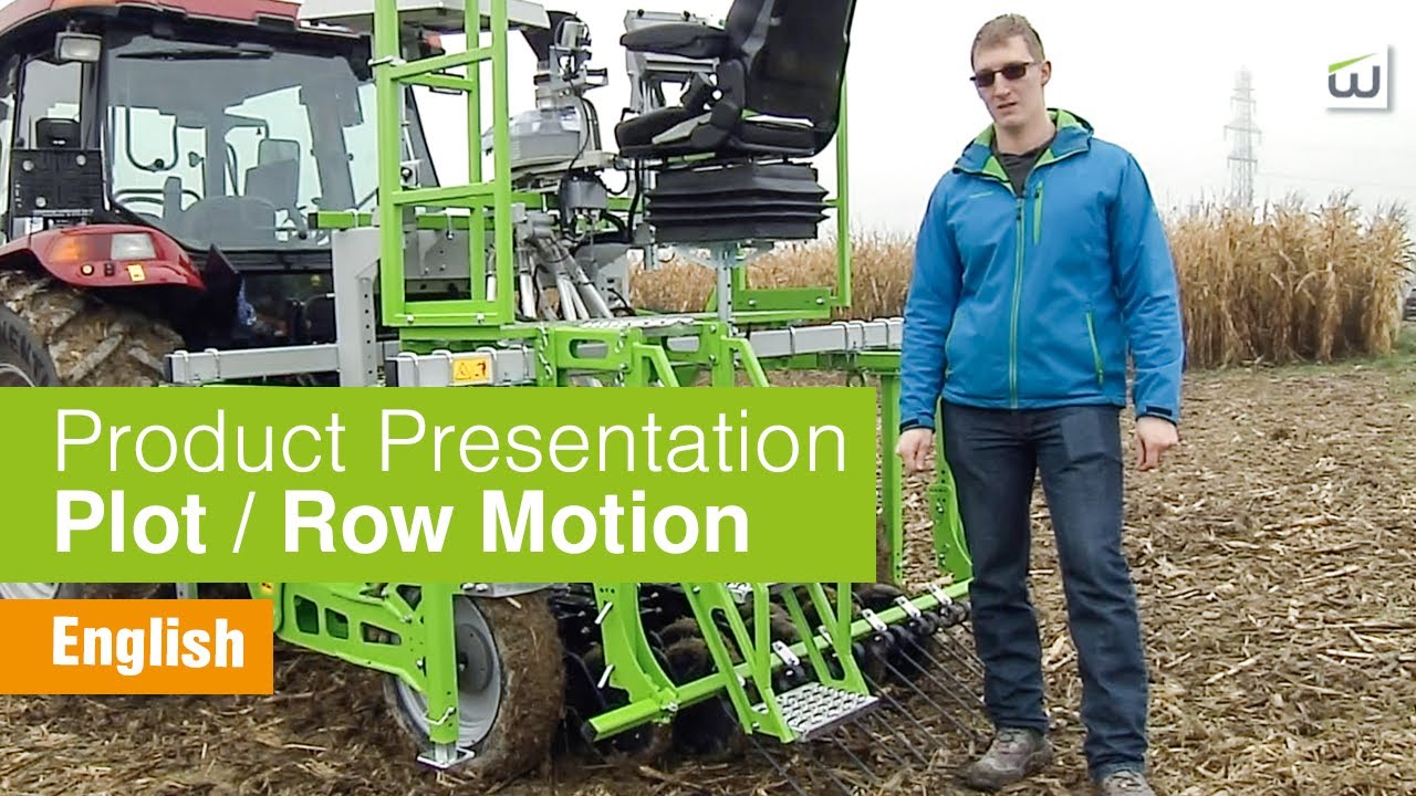 Product Presentation | WINTERSTEIGER | Plot/Row Motion | Plot drill ...