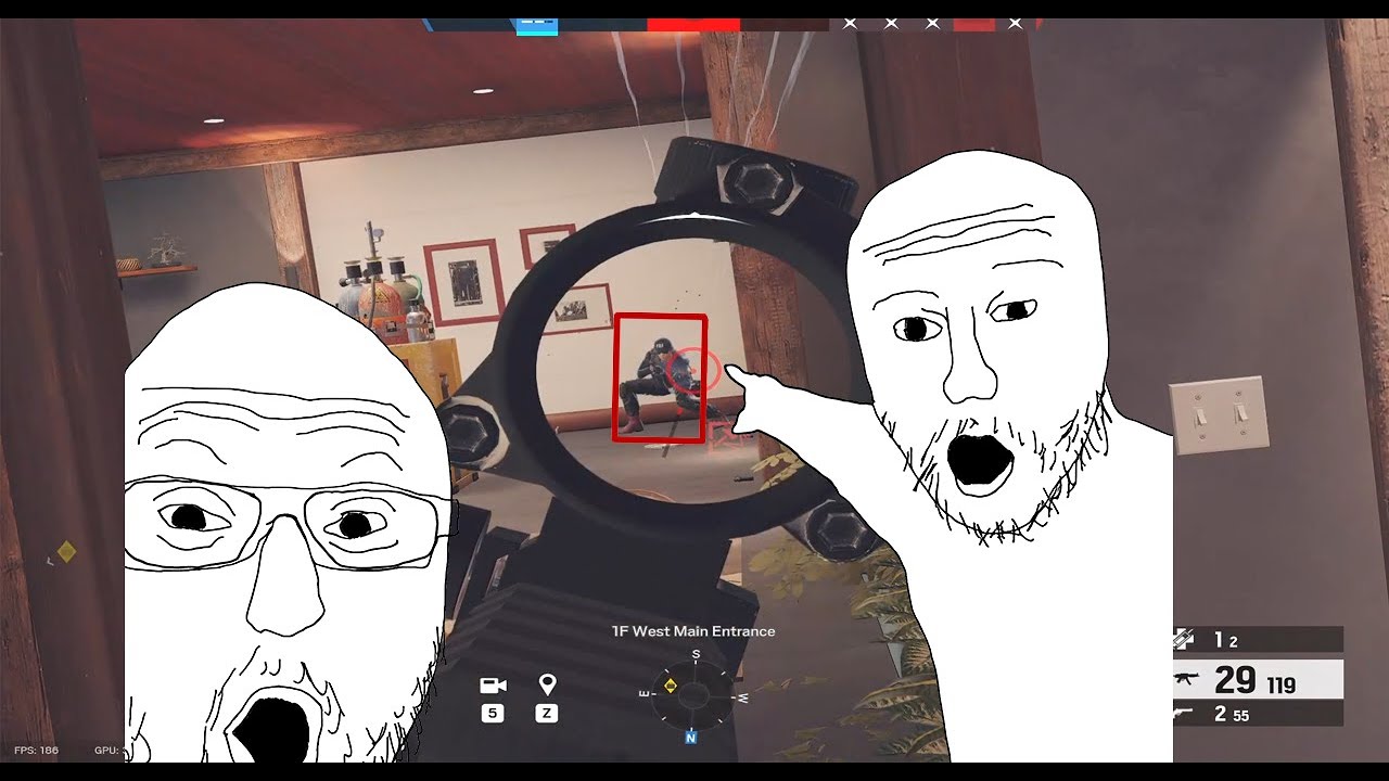 Goofy and Nutty Moments in Rainbow Six Siege - YouTube