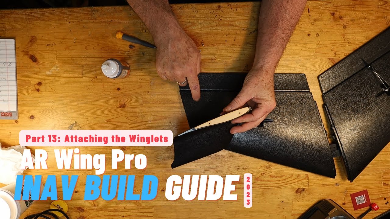 Attaching the ARWing Pro Wing Tips - Keep Things in Balance - YouTube