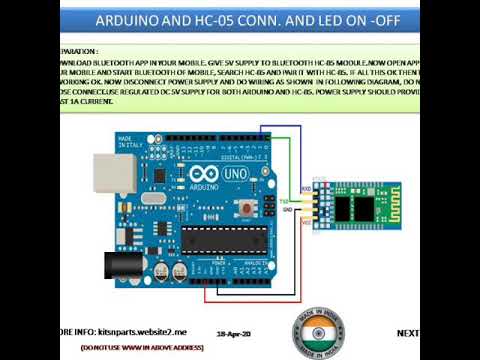 Connect HC-05 to Arduino uno - YouTube
