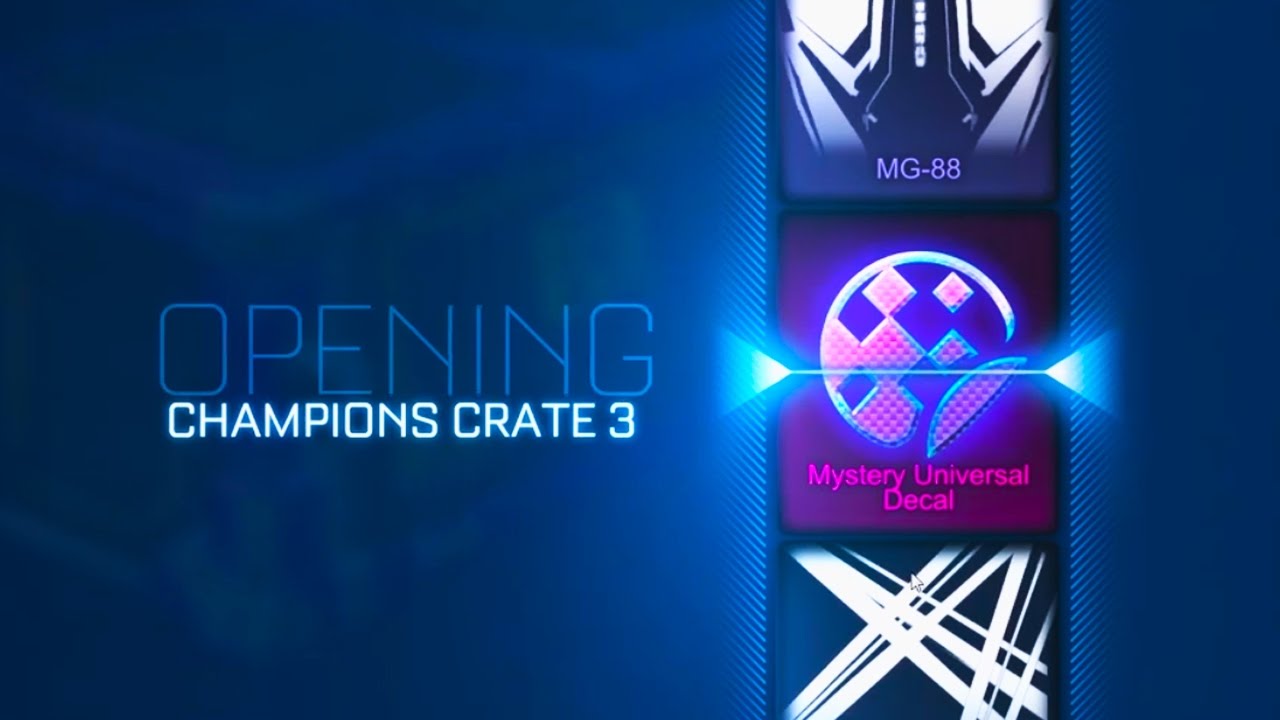MY ROCKET LEAGUE CRATE OPENING FINALE - YouTube