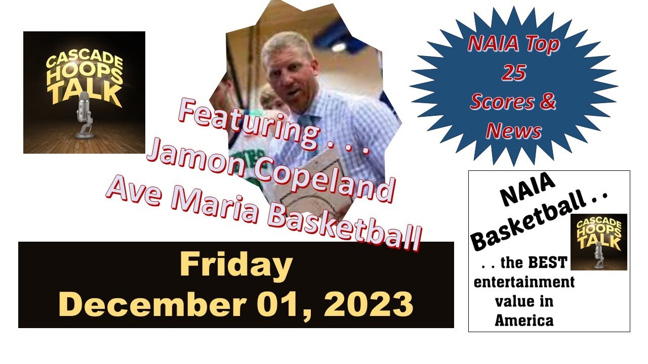 NAIA Top 25 action and preview wkend games - PLUS - Jamon Copeland ...
