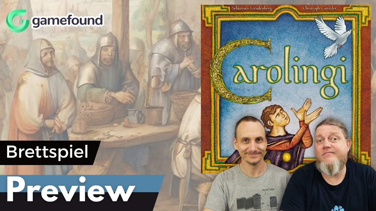 Carolingi – Brettspiel – Preview mit Alex & Peat - YouTube