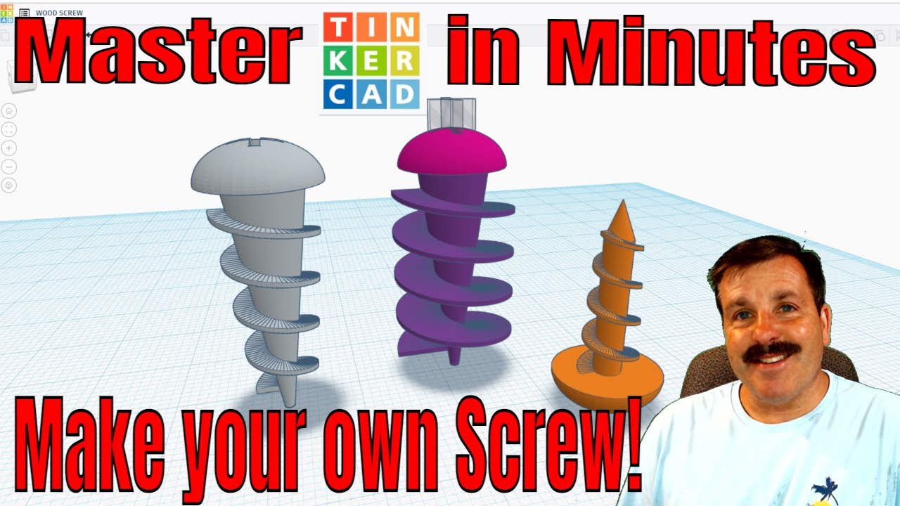 Make Your Own Tinkercad Screw Master Tinkercad In Minutes YouTube Make Your Own Tinkercad Screw Master Tinkercad In Minutes YouTube