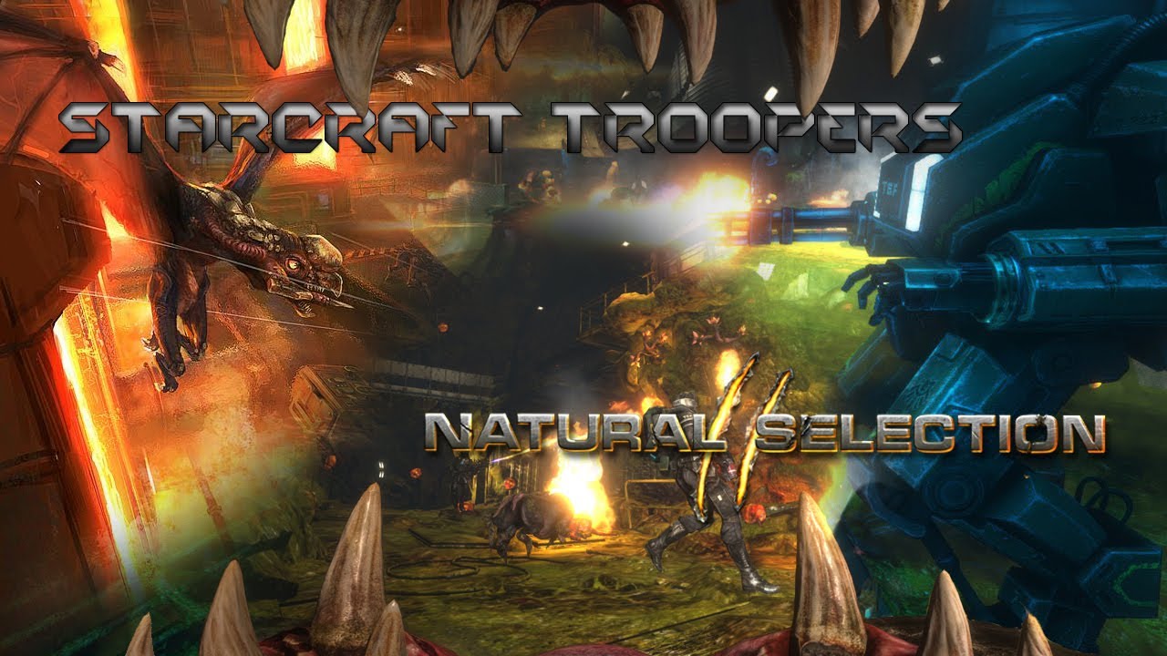 Natural Selection 2 - Starcraft Troopers - YouTube