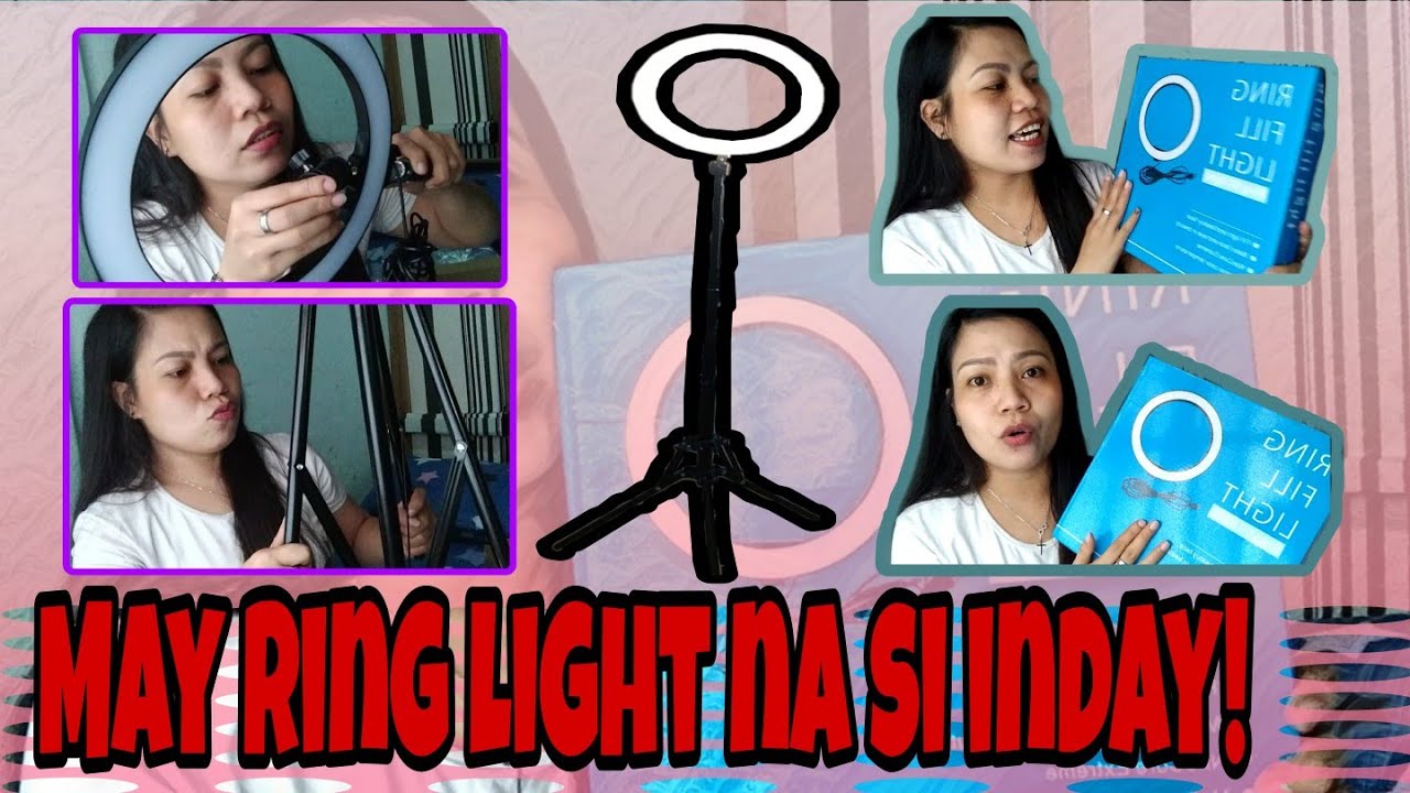 UNBOXING RING LIGHT + TRIPOD | THANK YOU ZONG ZONG - YouTube