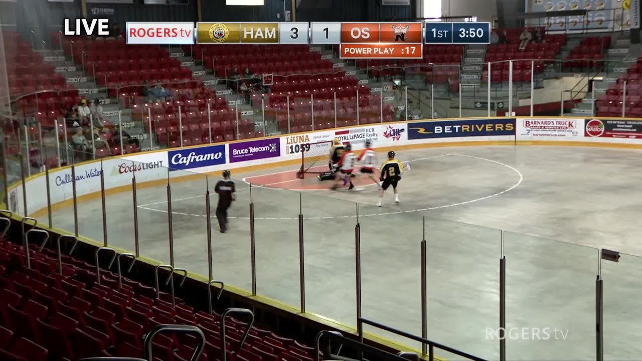 OLA Jr. B. Lacrosse - Owen Sound North Stars - YouTube