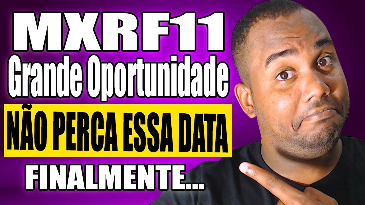 URGENTE: MXRF11 NOVA SUBSCRIÇÃO - VEJA SE VOCÊ PODE COMPRAR (Fundos ...