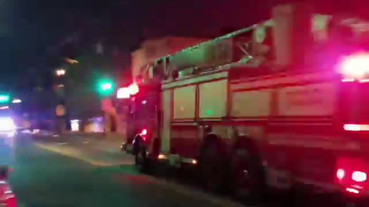 Jersey city , JCFD Ladder 9 Responding Mutual Aid Kearny Nj 6-26-17 ...