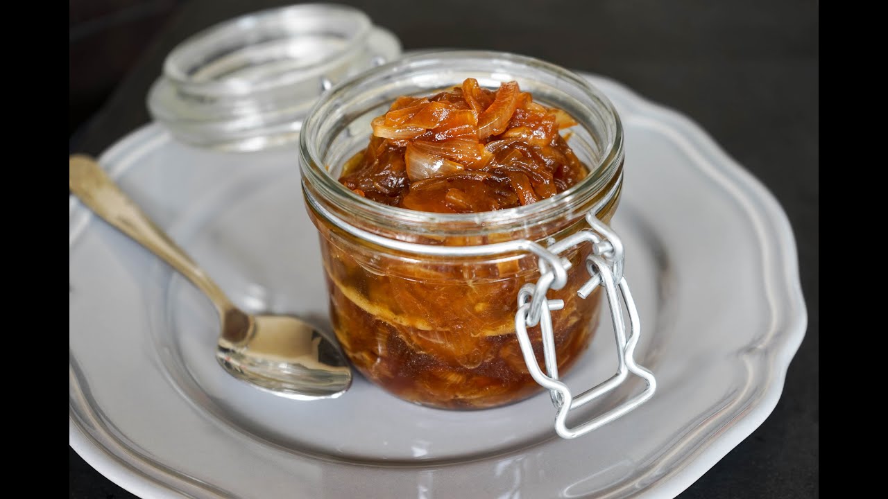 Compotée d'oignons au soja - YouTube