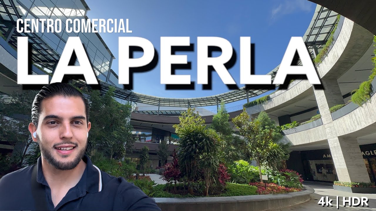 Centro comercial LA PERLA innovadora y MODERNA | 4K HDR | una de las ...
