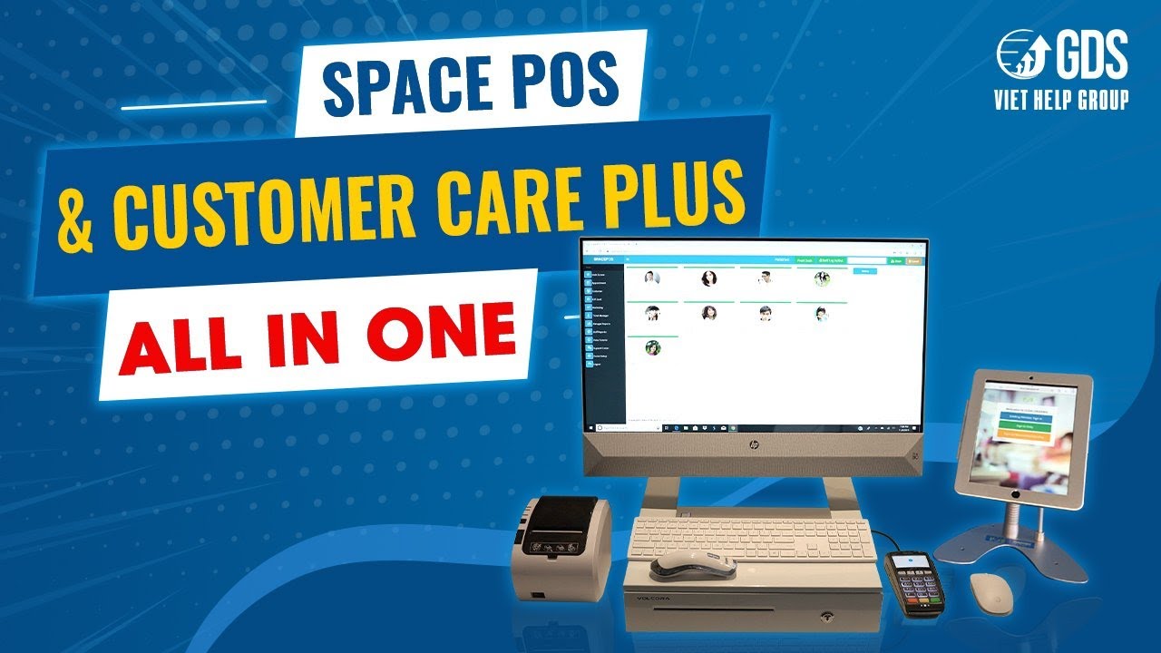 SPACE POS & CCS PLUS CHECK-IN - ALL IN ONE - YouTube