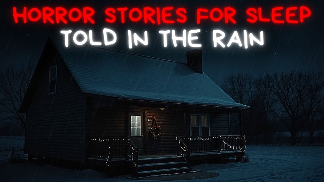 True Winter Scary Stories for a Cold December Night | Rain Sounds ...
