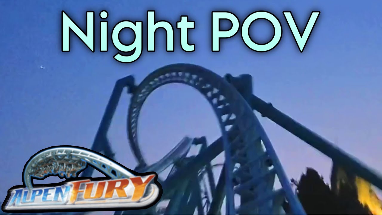 Alpenfury POV Nighttime Front Row New for 2025 - YouTube