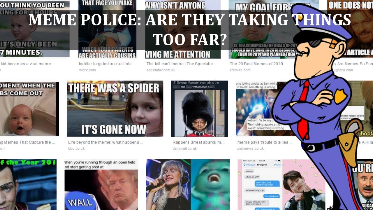 MEME POLICE 👮 - Memes being OUTLAWED thanks to EU Government - YouTube