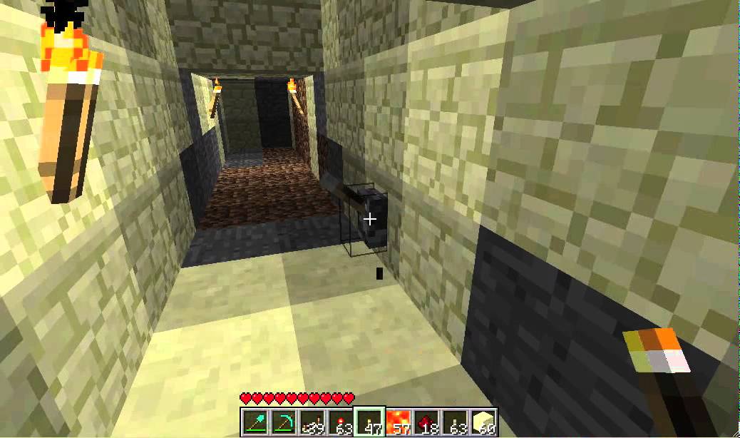 Minecraft 2 Way Stairs (Pistons) - YouTube