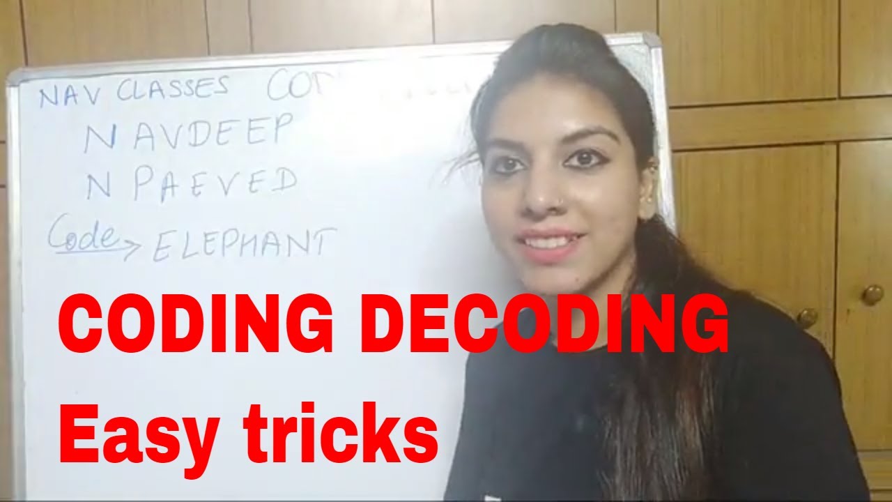 Coding Decoding Reasoning Cbse Ugc Net And All Exams Youtube 9180