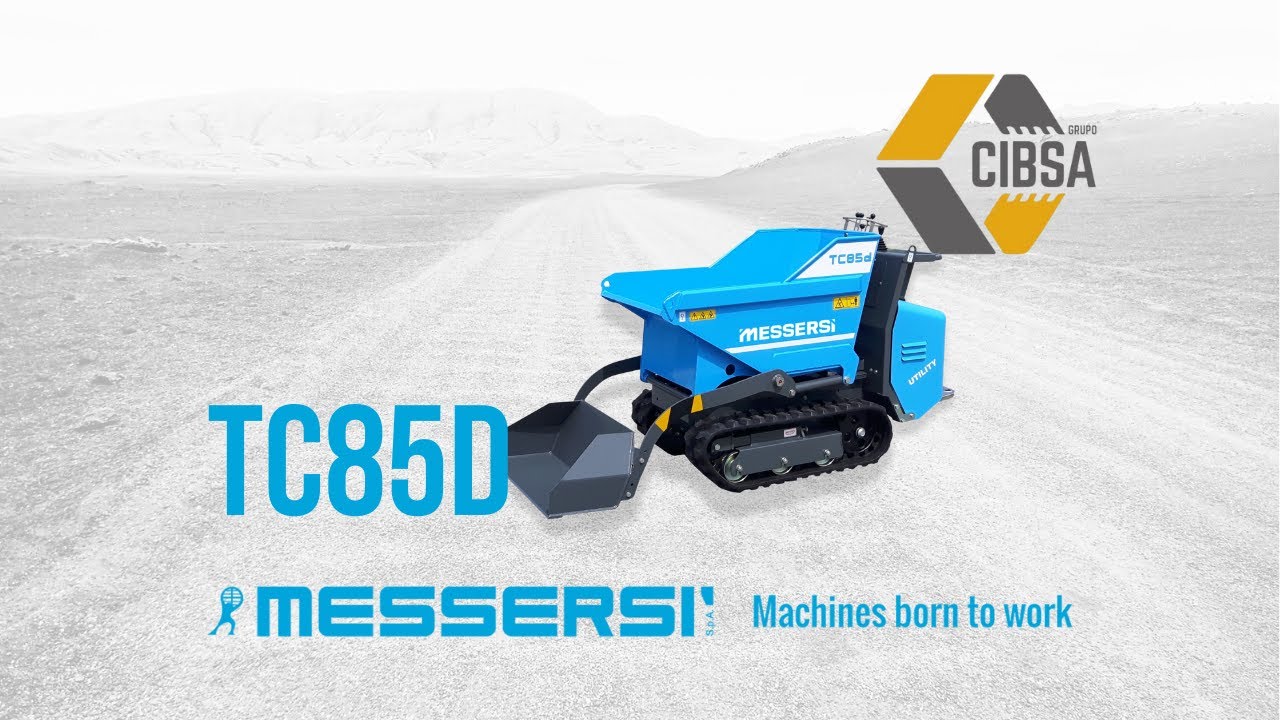 Messersi TC85D: El Mini Dumper Perfecto para Obras de Construcción ...