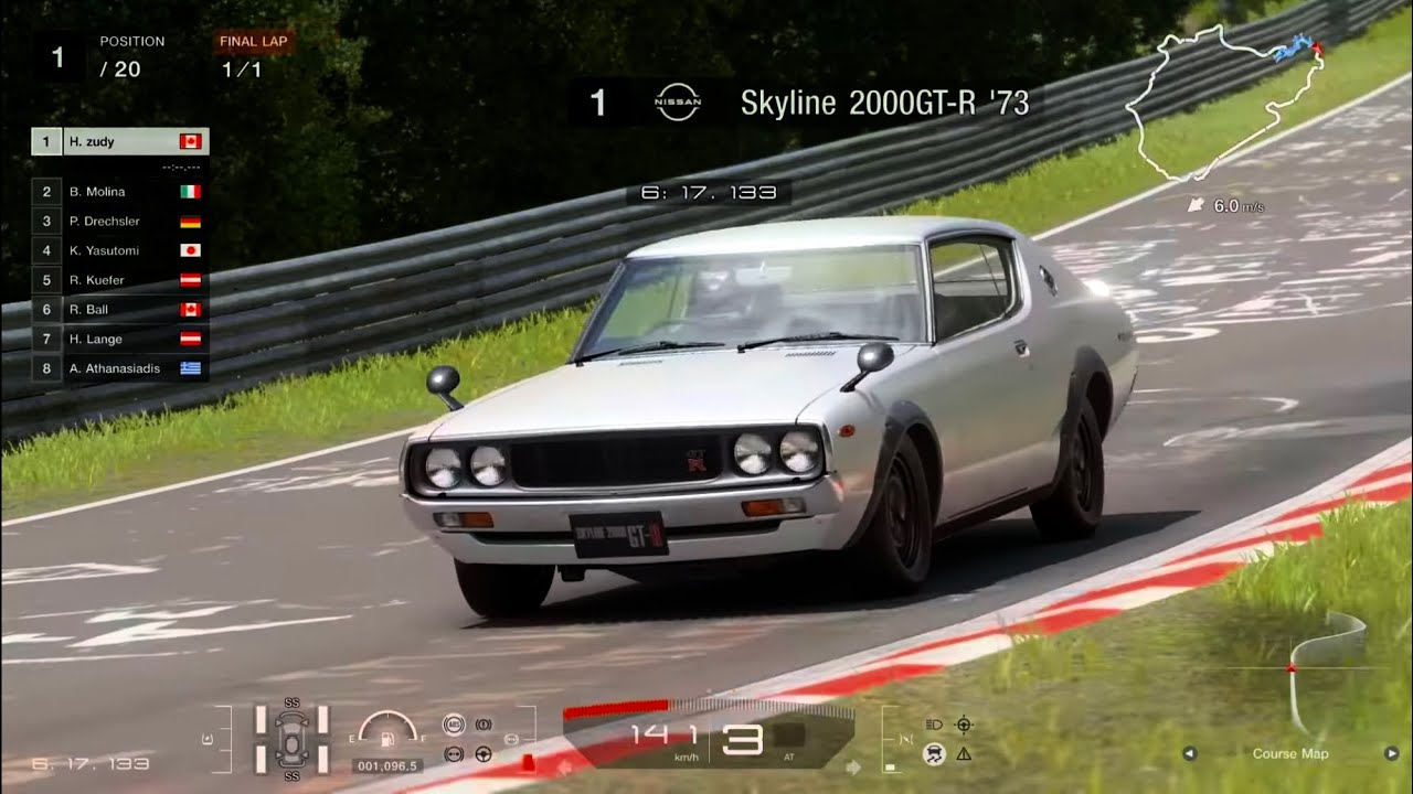 Gran Turismo 7 I Skyline 2000GT-R I Nürburgring I Feel the emotions of ...