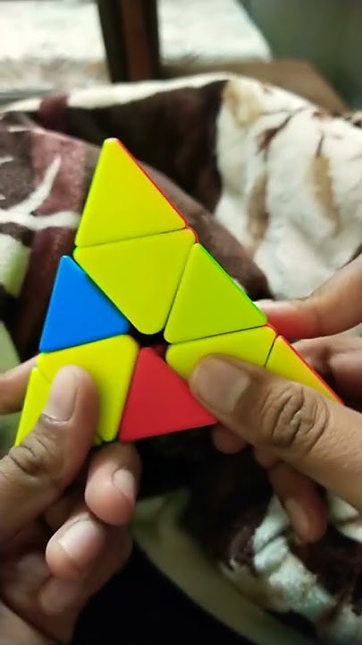 don't watch my broken cube #3by3 #shorts #cube #patterns #viral #recordbroken #solved #pyramix ...