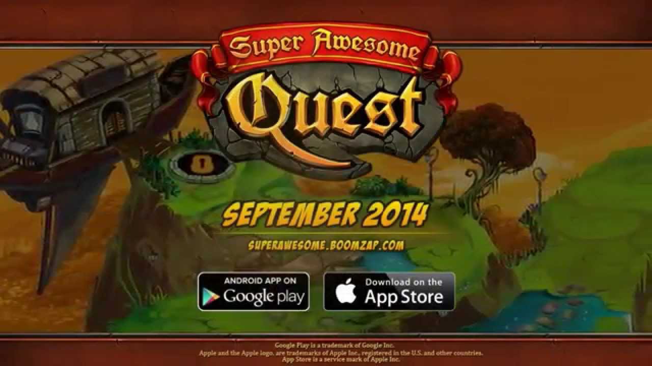 Super Awesome Quest coming soon on iOS and Android - YouTube