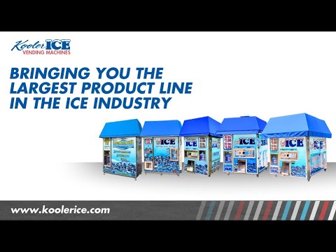 Kooler Ice and Water Vending Machines | IM Series Product Line - YouTube